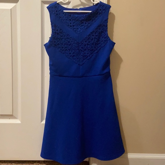 Amy Byer | Dresses | Amy Byer Royal Blue Dress | Poshmark